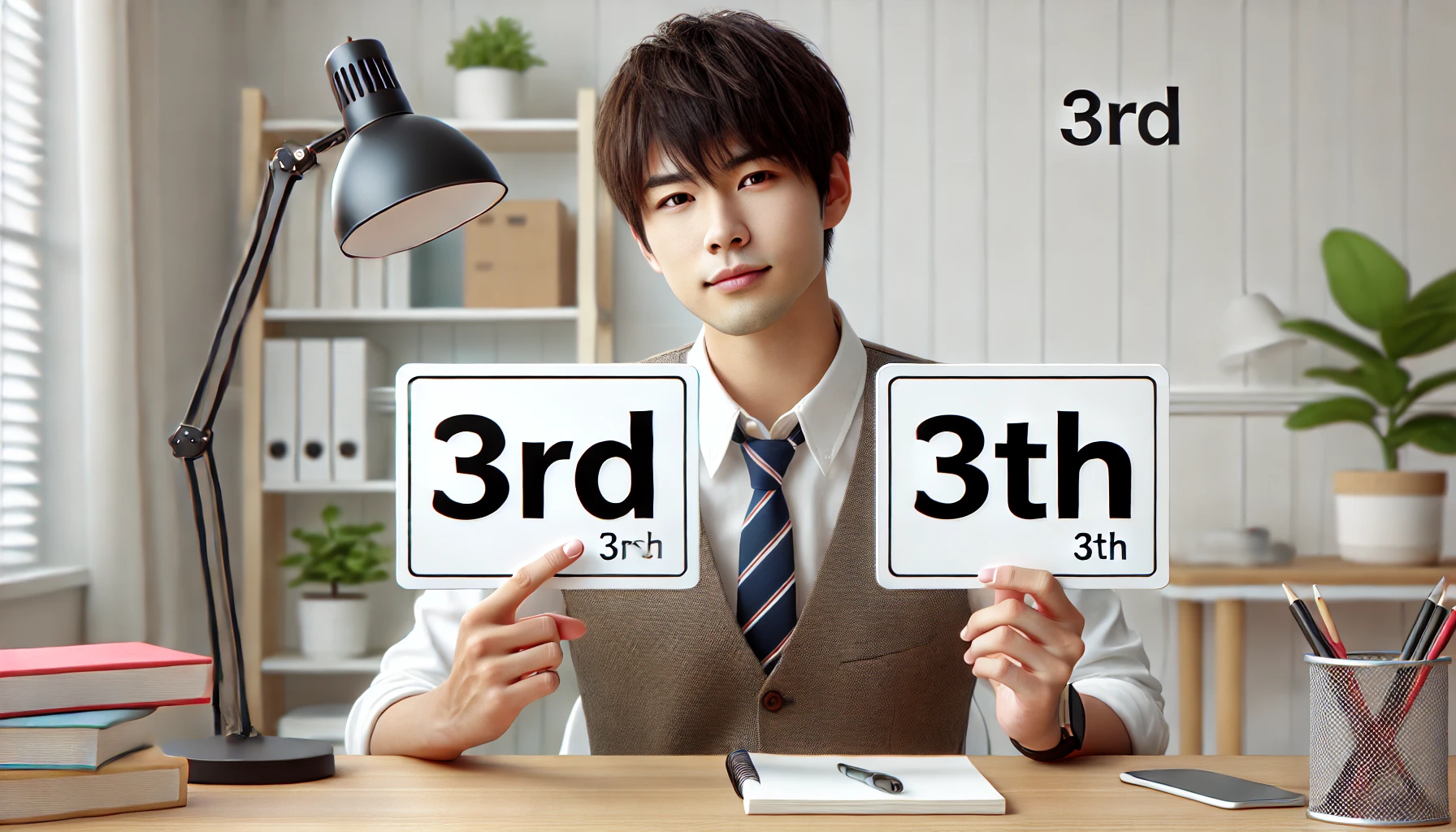 【3rd 3th】違いは？英語序数の正しい使い方を完全解説